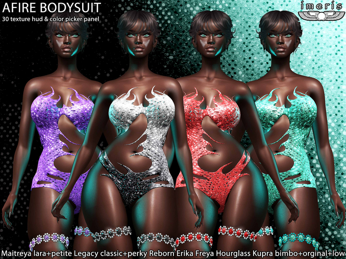 Second Life Marketplace - imeris / AFIRE BODYSUIT